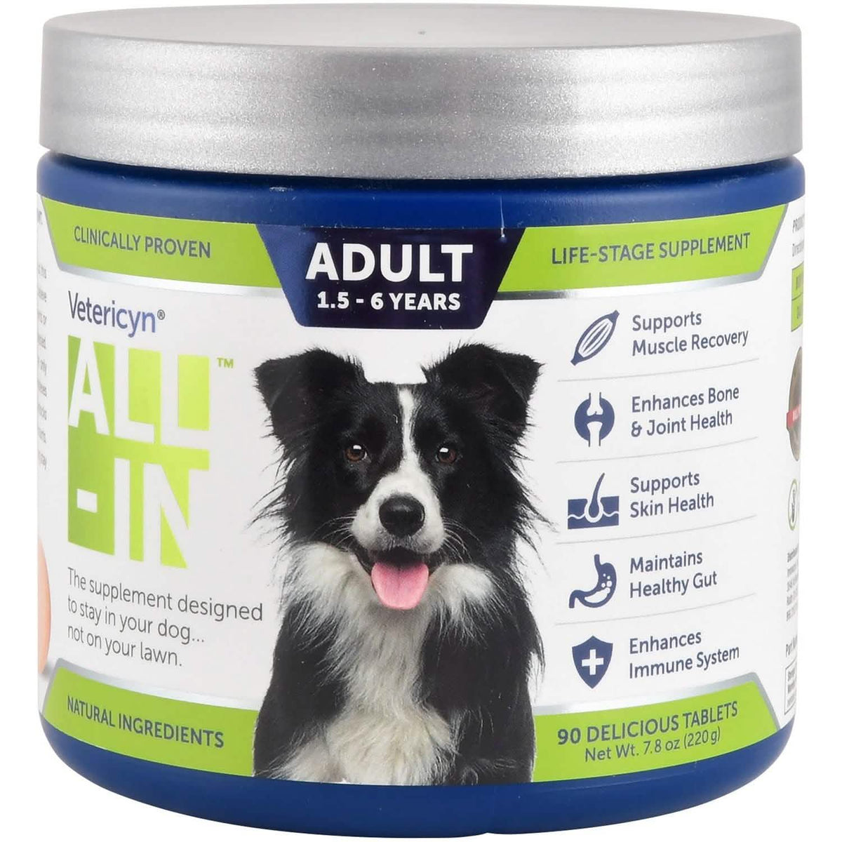 Vetericyn All-In Adult Cat and Dog Supplement, 90 Count Pack – Pet ...