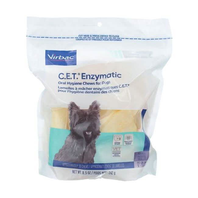 Virbac CET Enzymatic Dental Chew Small 8.5oz – Pet Market NYC