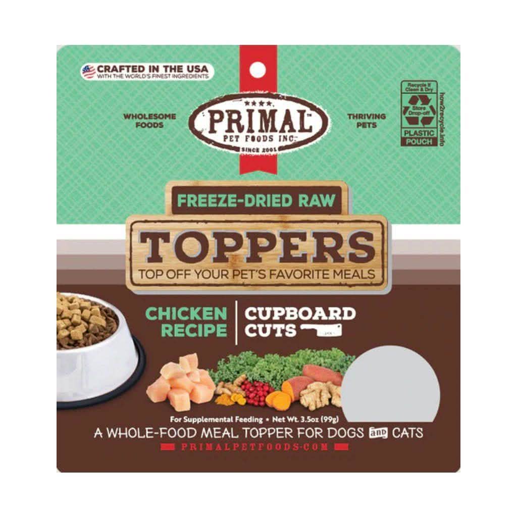 Primal Canine Freeze Dried Raw Toppers Chicken – Pet Market NYC