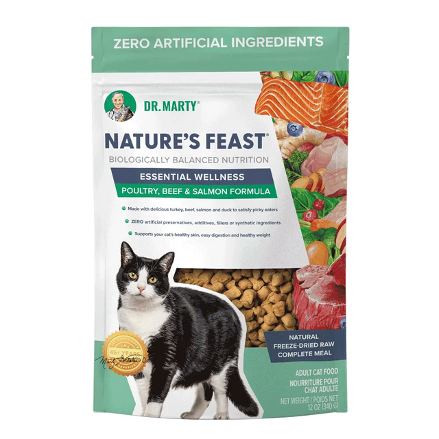 Dr. Marty Cat Food | Freeze-Dried Poultry, Beef & Salmon – Pet Market NYC