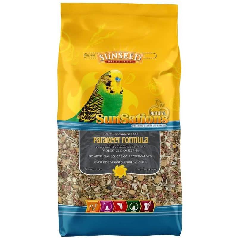 Sunseed Sunsations Natural Parakeet Formula – Pet Market NYC