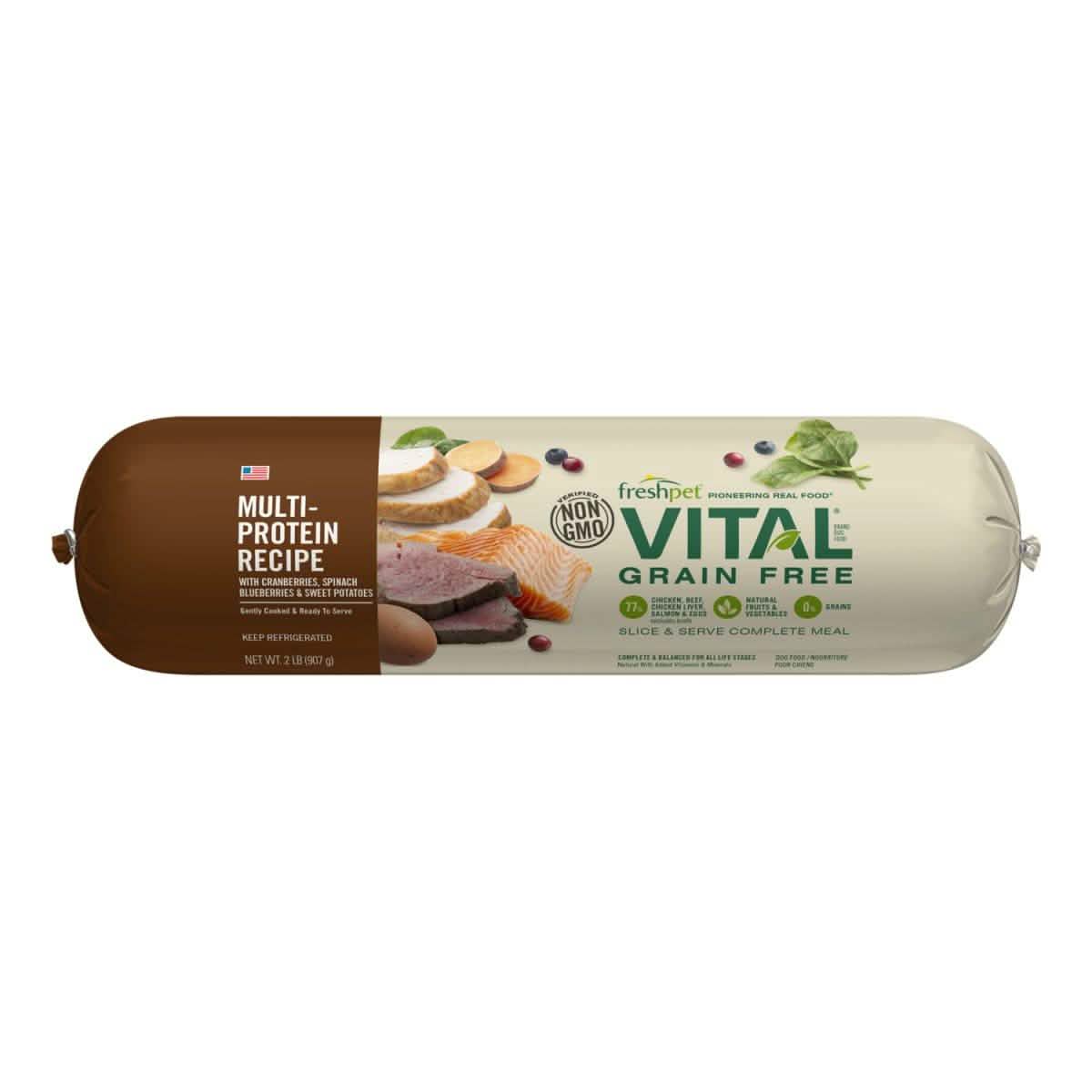 FreshPet Vital Cooked Refrigerated Dog Food Multi-Protein Recipe – Pet ...