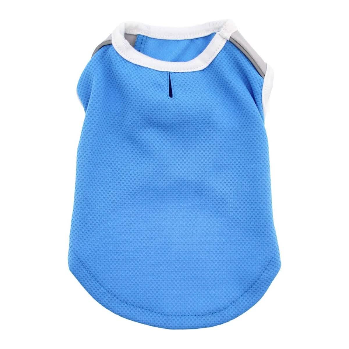 Dogo Pet Small Dog Cool Tank in Blue – Pet Market NYC
