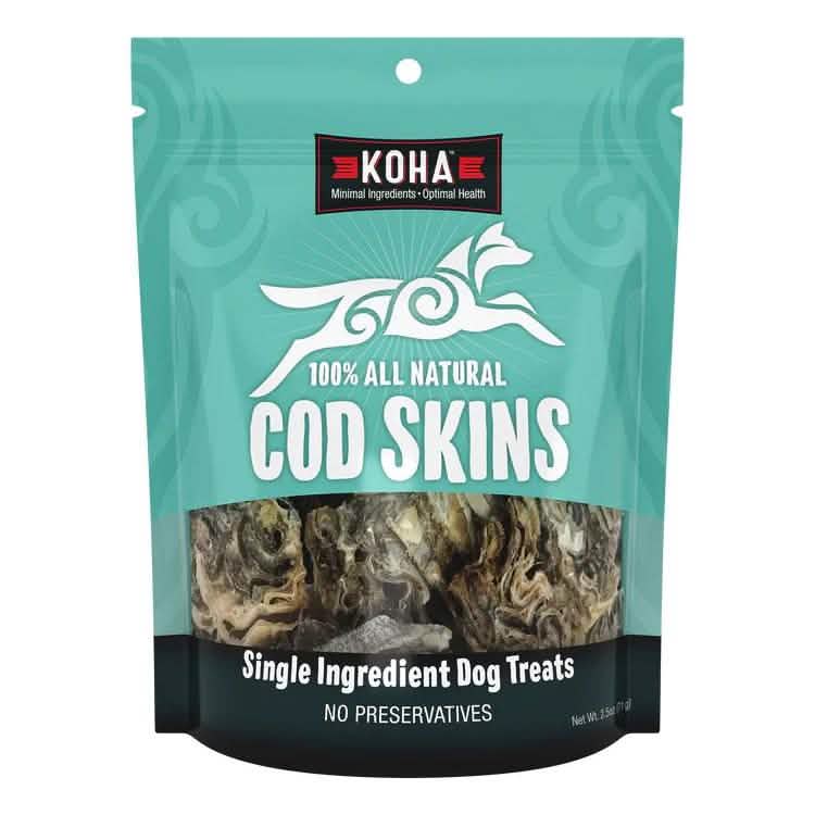 Koha Dog Treat Air Dried Cod Skins – Pet Market NYC