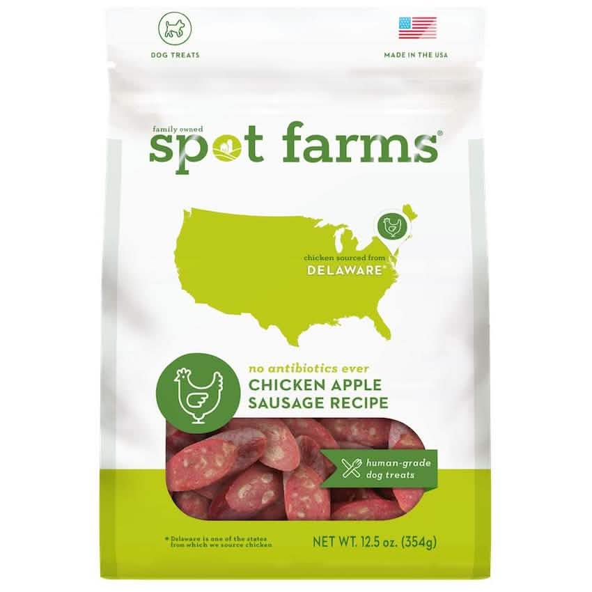 Spot Farms Dog Treat Chicken Appple Sausage Recipe – Pet Market NYC